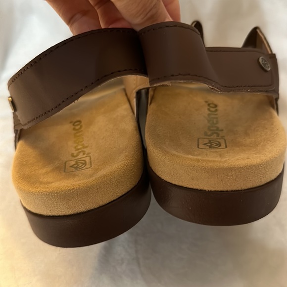 Spenco | Shoes | Spenco Orthotic Adjustable Backstrap Sandalssanabel ...